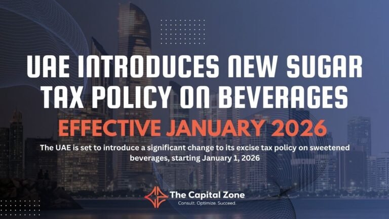 UAE Introduces New Sugar Tax Policy on Beverages | Effective January ...
