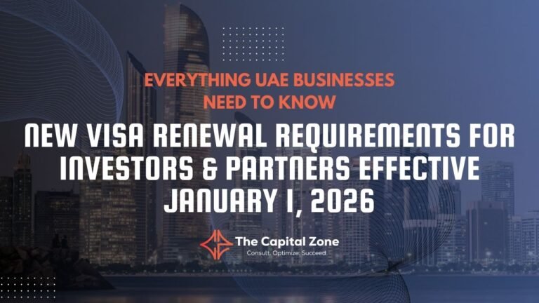 New Visa Renewal Requirements for Investors & Partners Effective ...